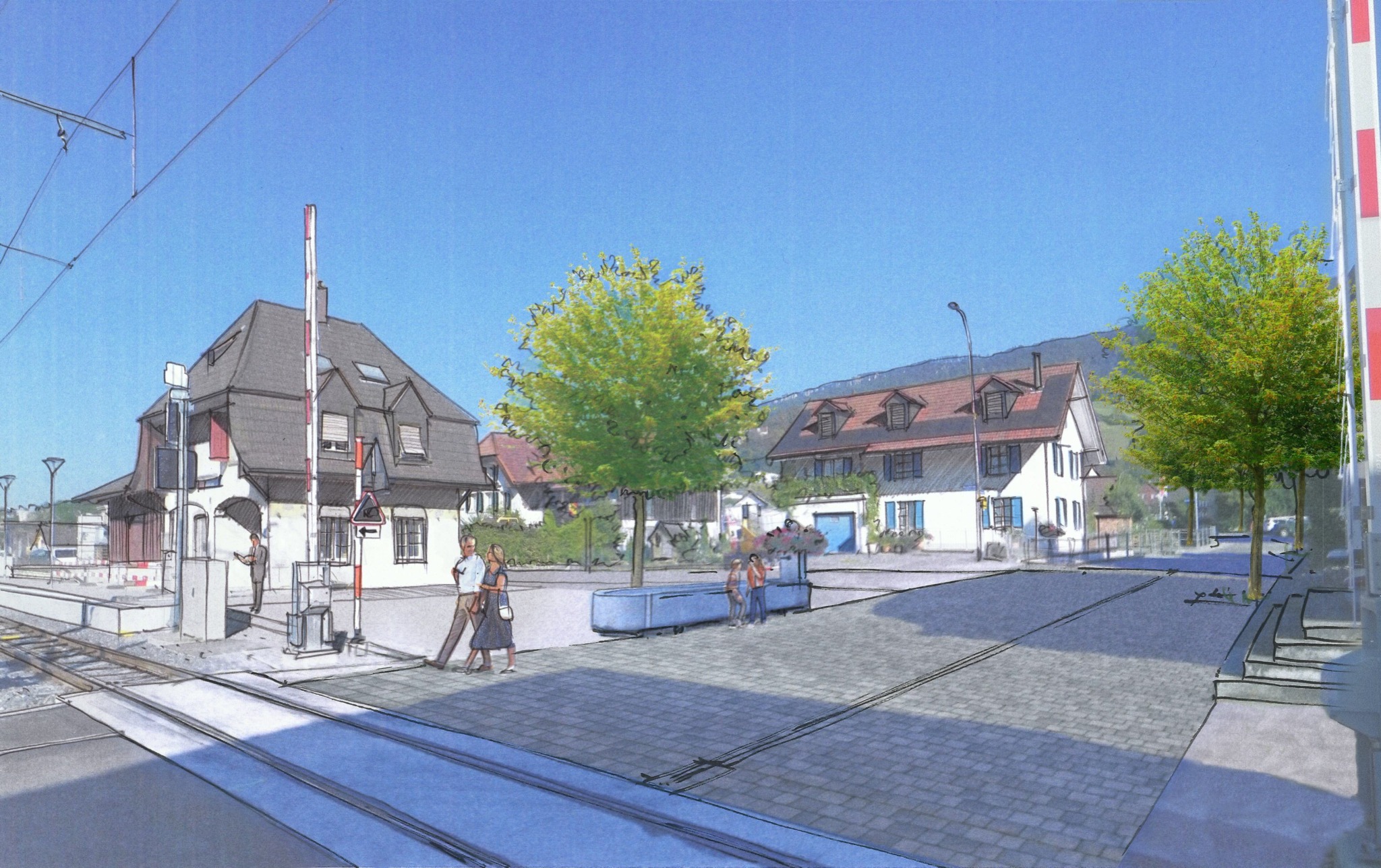 Brunnen-Einweihung - Gemeinde Oberbipp